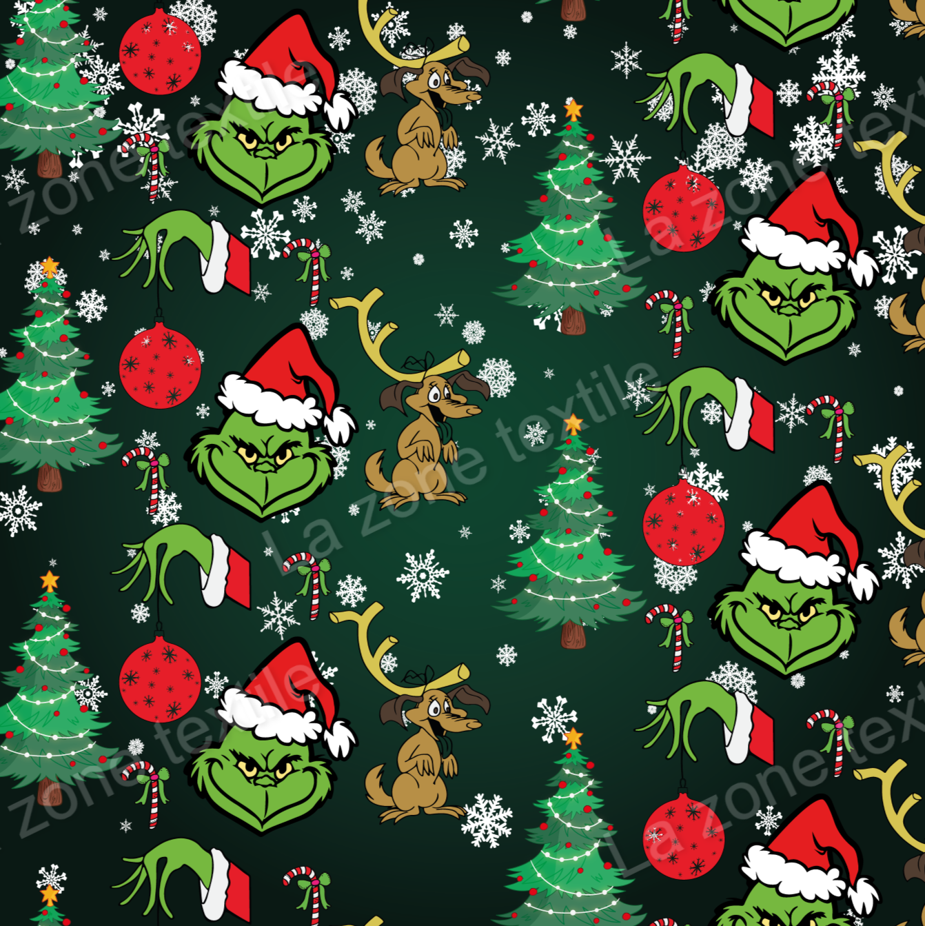 Précommande: Grinch – La zone textile